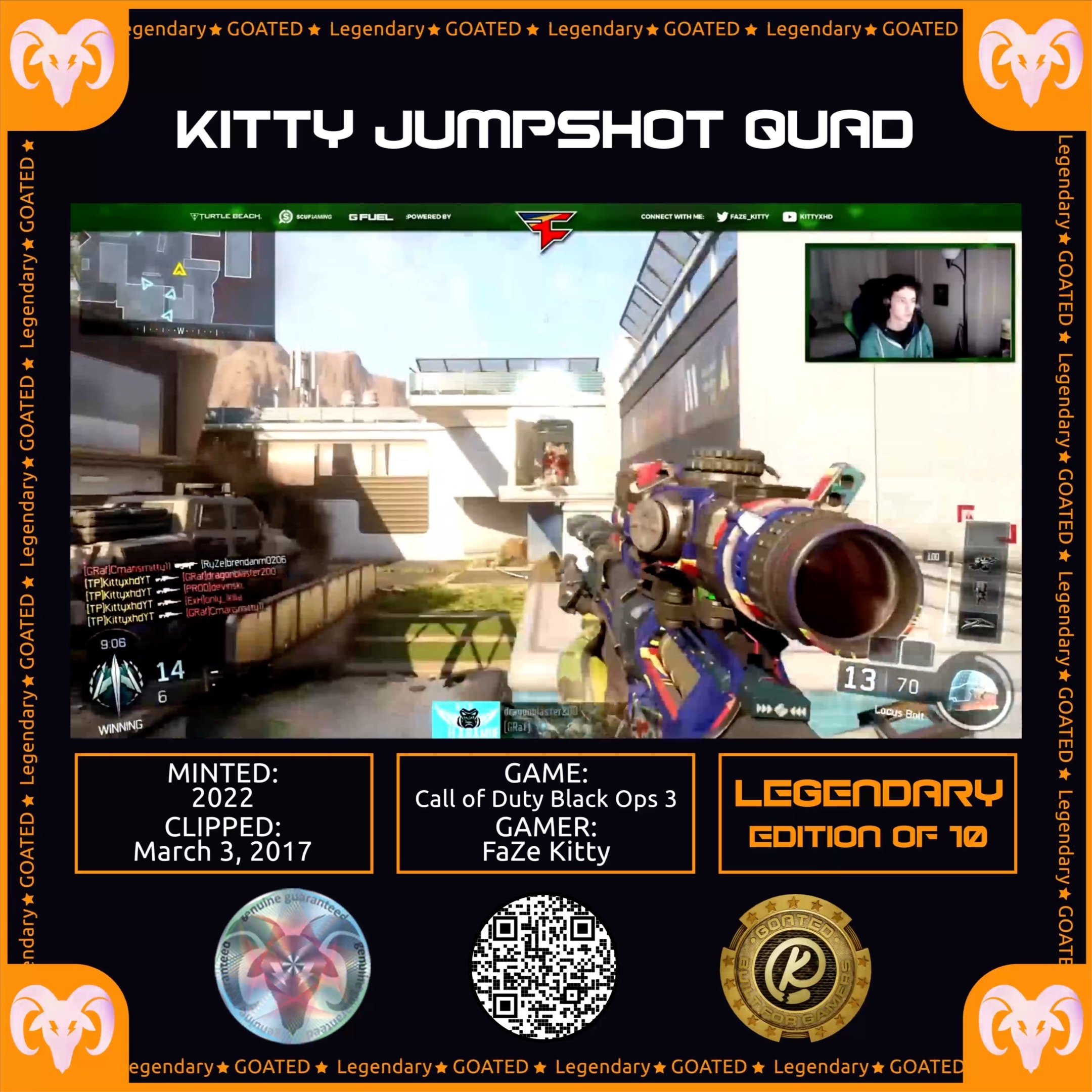 KITTY Legendary GamerClips